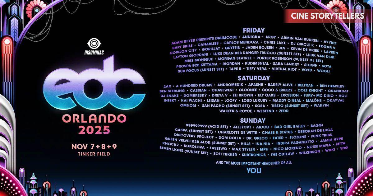 EDC Orlando 2025 – Dates, Lineup, Tickets, Location, Parking, and ...